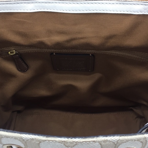 Coach | Bags | Coach Elle Backpack In Signature Jacquard | Poshmark